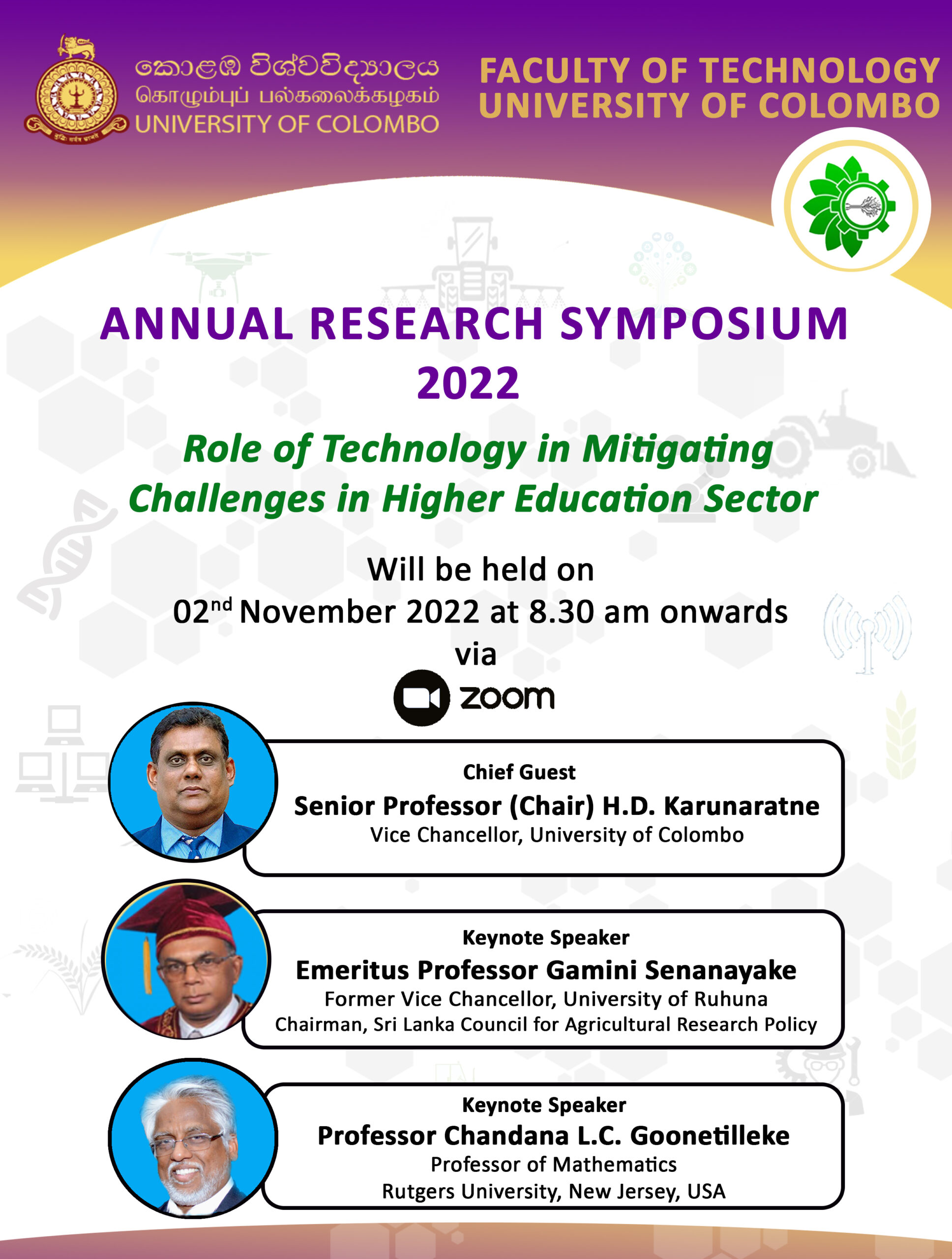 Annual Research Symposium 2022 | Faculty of Technology, University of ...
